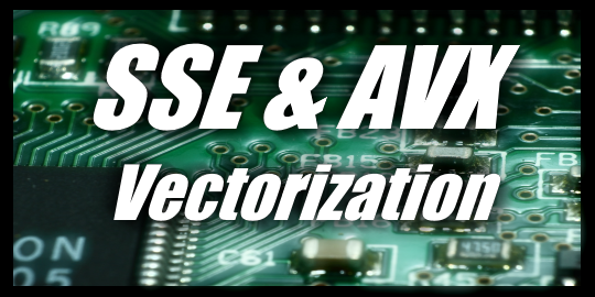 Autovectorization - SSE & AVX Vectorization